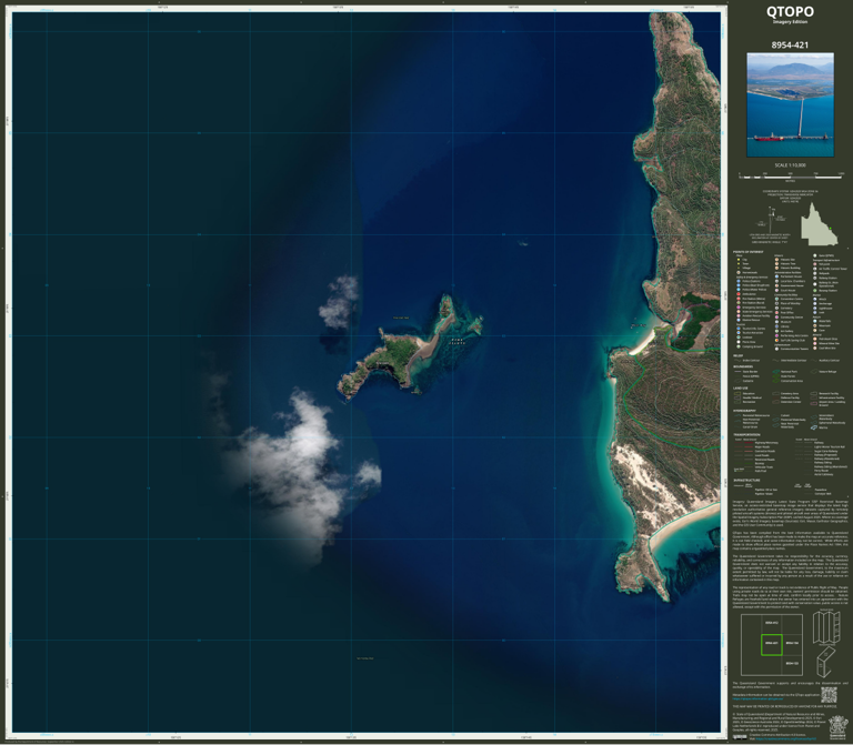 Sphinx Island (8954-421i) Map by Department of Natural Resources and ...