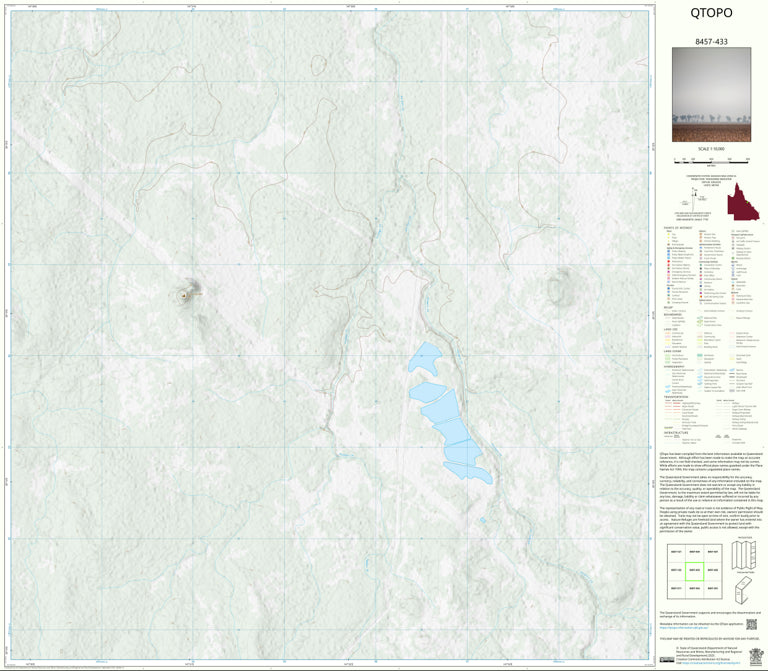 Strathbogie (8457-433) Map by Department of Natural Resources and Mines ...