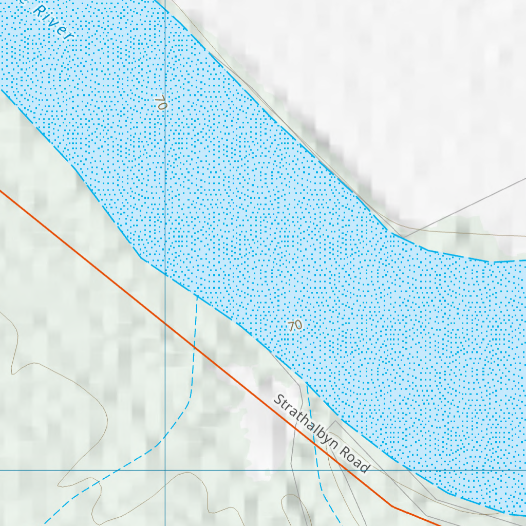 Strathbogie (8457-434) Map by Department of Natural Resources and Mines ...
