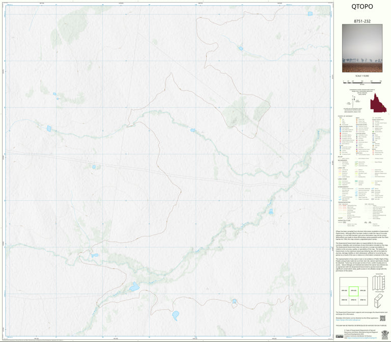 Strathconan (8751-232) Map by Department of Natural Resources and Mines ...