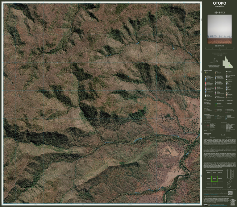 Sugarloaf (8548-413i) Map by Department of Natural Resources and Mines ...