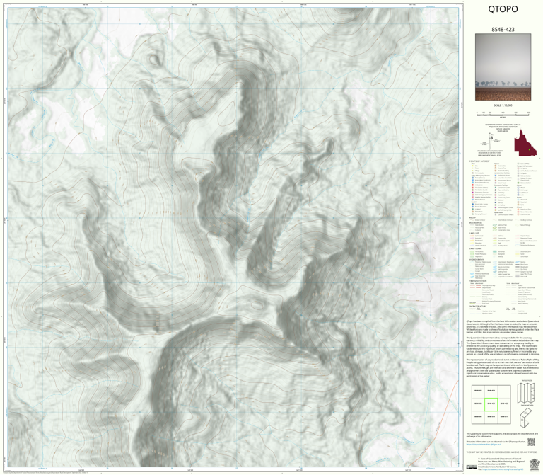 Sugarloaf (8548-423) Map by Department of Natural Resources and Mines ...