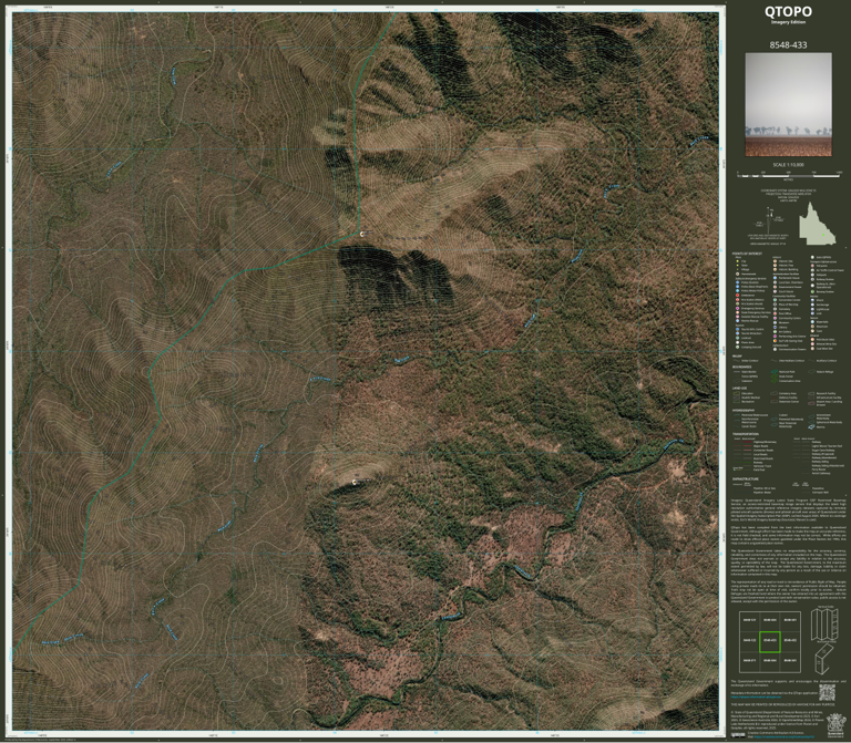 Sugarloaf (8548-433i) Map by Department of Natural Resources and Mines ...