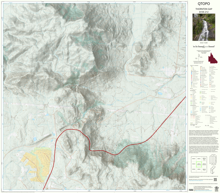 Thornton Gap (8159-212) Map by Department of Natural Resources and ...