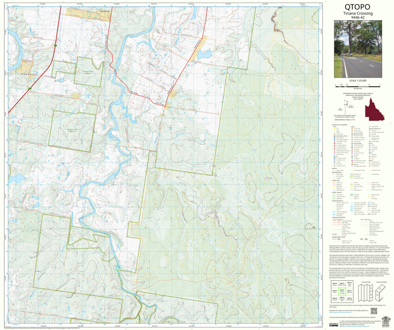 Tinana Crossing (9446-42) Map by Department of Natural Resources and ...