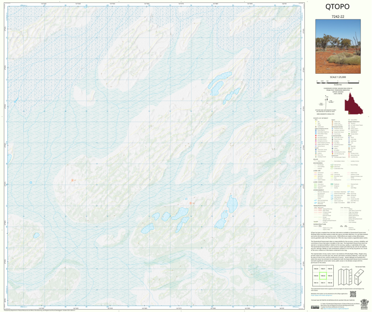 Tooley Wooley (7242-22) Map by Department of Natural Resources and ...