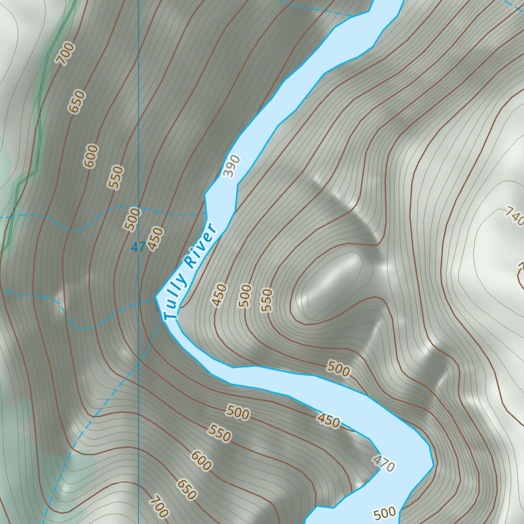 Tully Falls (8062-344) Map by Department of Natural Resources and Mines ...