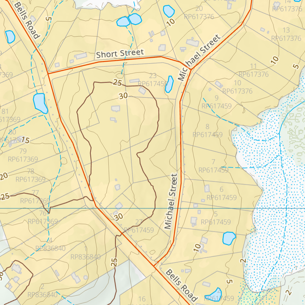 Turkey Beach (9249-413) Map by Department of Natural Resources and ...