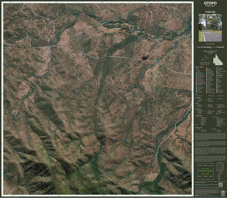 Ubobo (9149-233i) Map by Department of Natural Resources and Mines ...