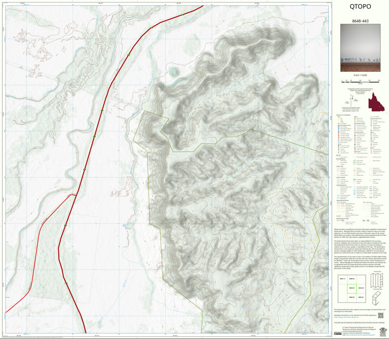 Vesta (8648-443) Map by Department of Natural Resources and Mines ...