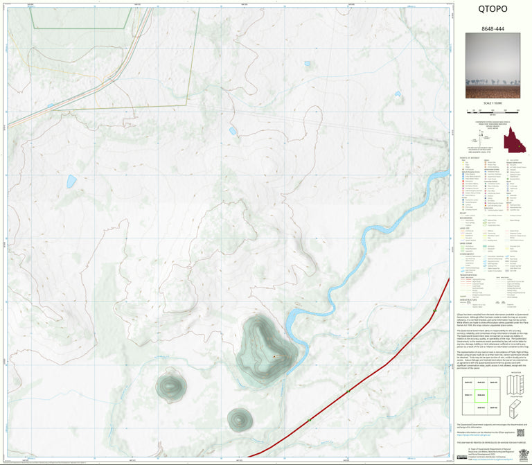 Vesta (8648-444) Map by Department of Natural Resources and Mines ...