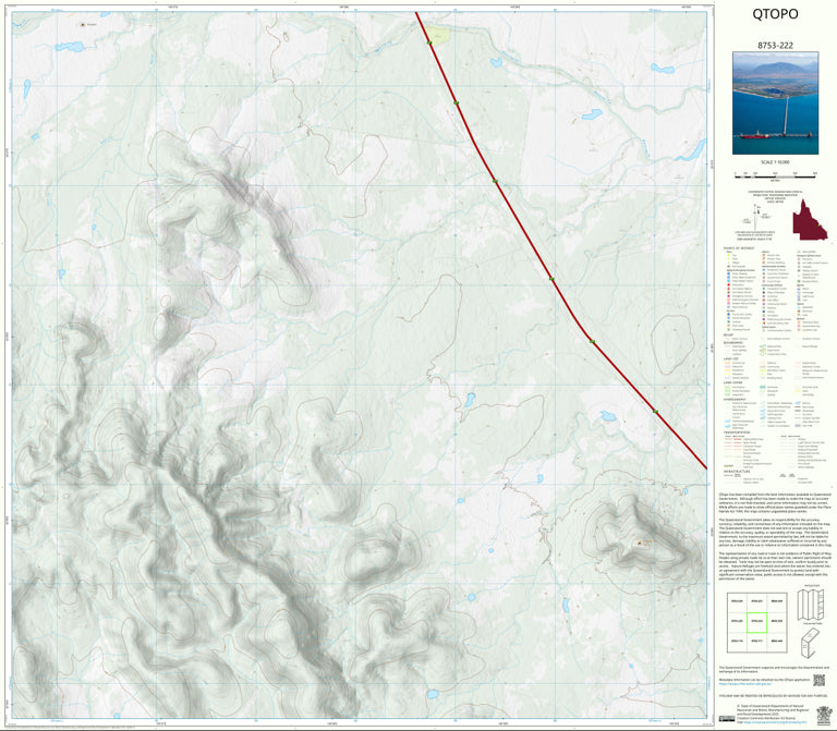 Waverley (8753-222) Map by Department of Natural Resources and Mines ...