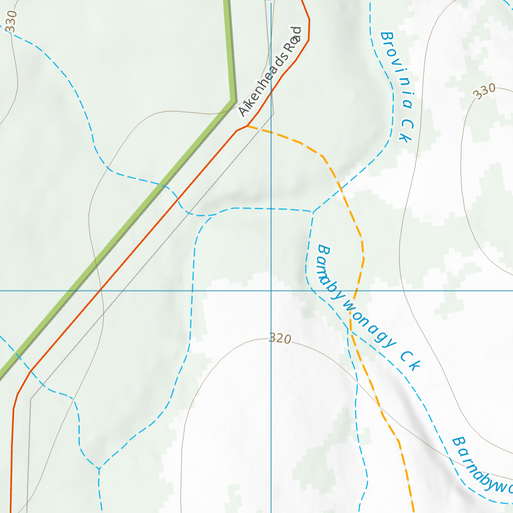 Weir Weir (9145-411) Map by Department of Natural Resources and Mines ...