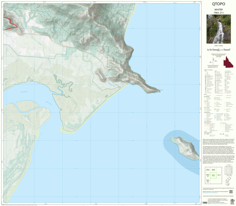 Whitby (7965-211) Map by Department of Natural Resources and Mines ...