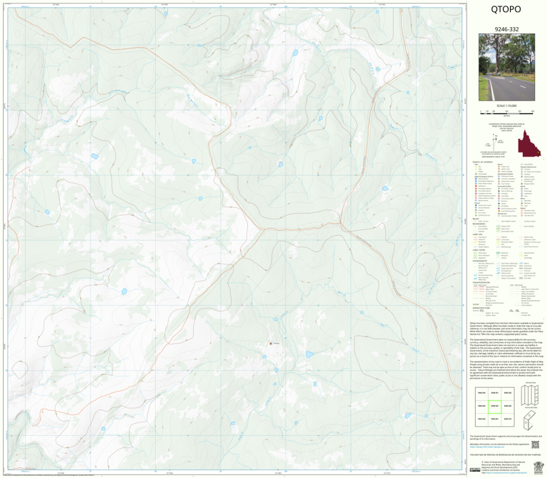 Wigton (9246-332) Map by Department of Natural Resources and Mines ...