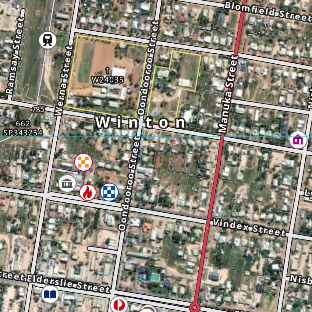Winton (7553-334i) Map by Department of Natural Resources and Mines ...