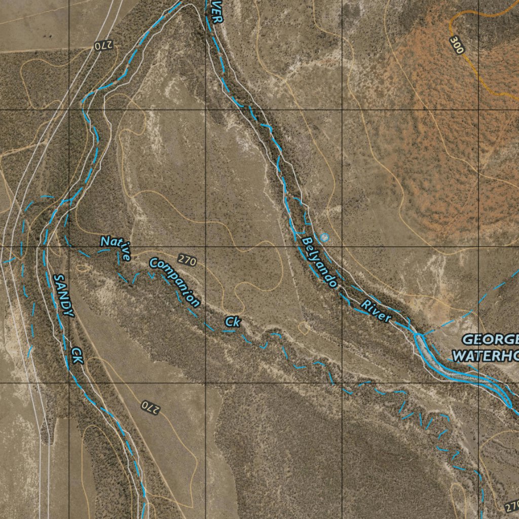 Albro (8252-3i) Map by Department of Resources | Avenza Maps