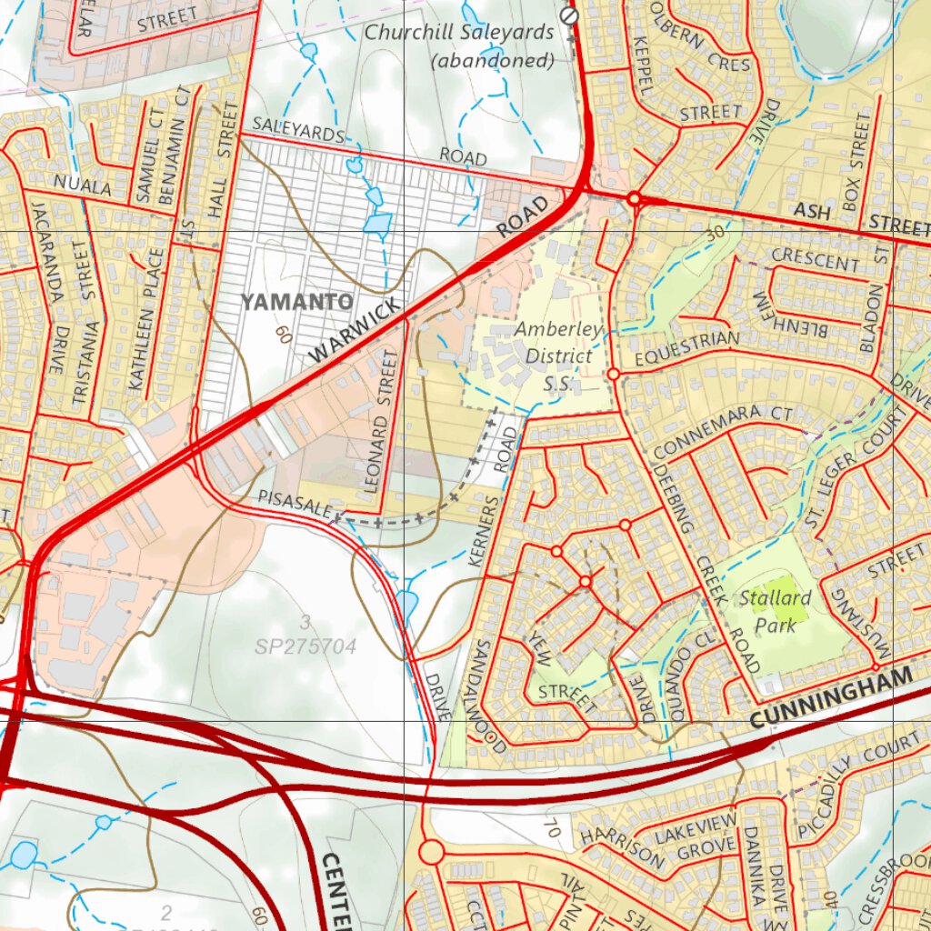 Amberley (9442-42) Map by Department of Resources | Avenza Maps