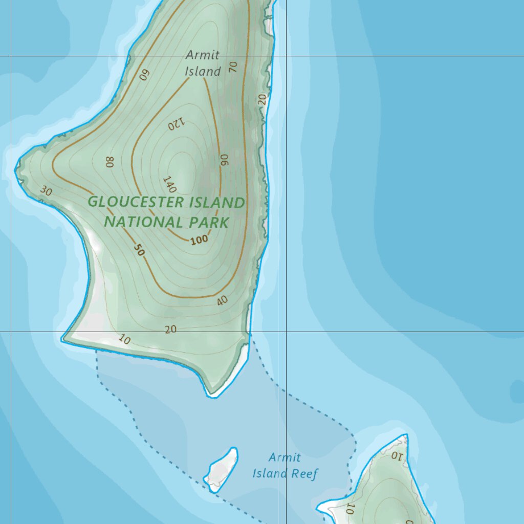 Armit Island (8657-41) Map by Department of Resources | Avenza Maps