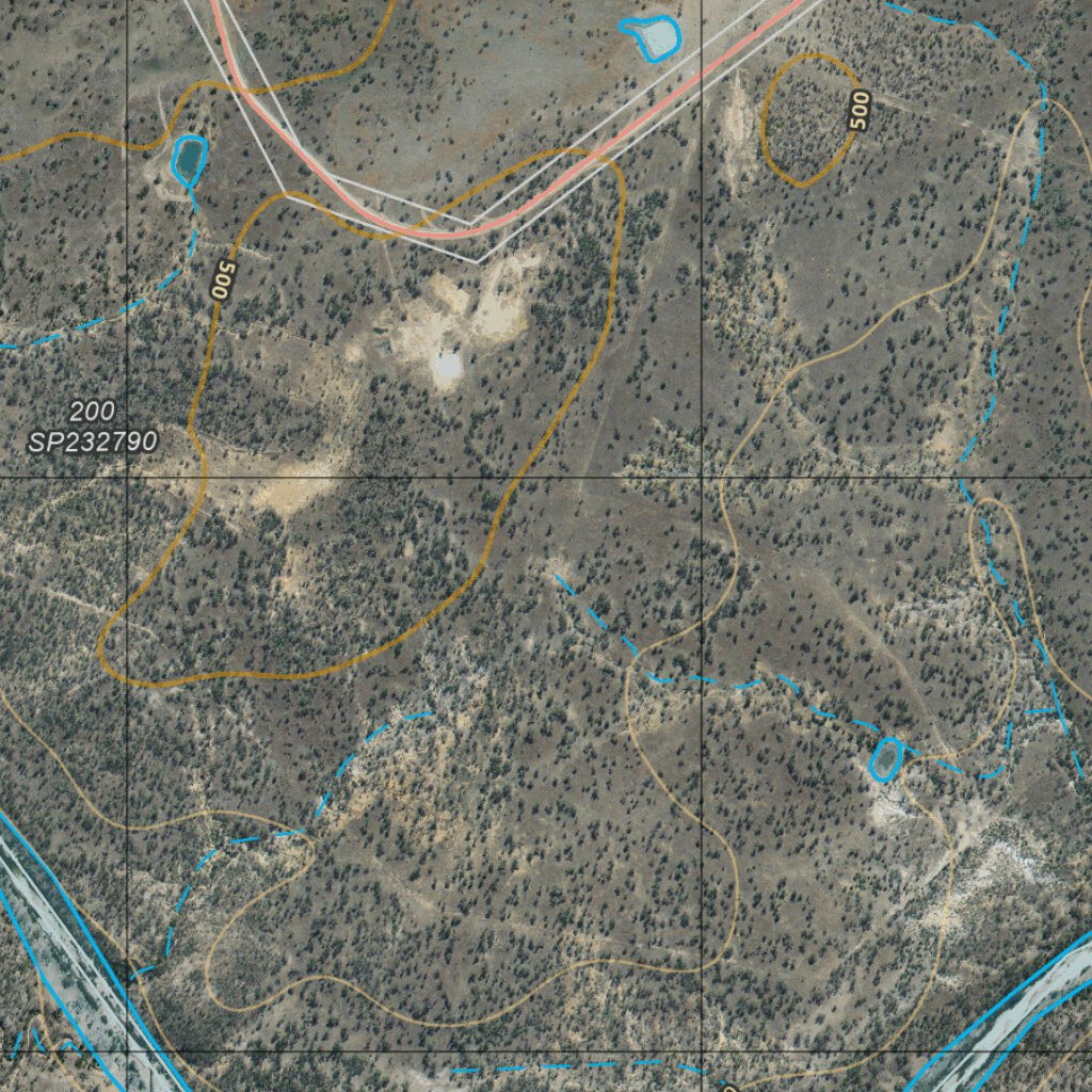 Arthur Range (7860-13i) Map by Department of Resources | Avenza Maps