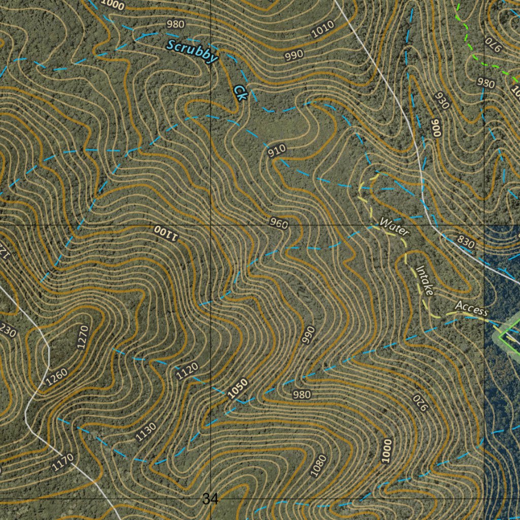 Atherton (7963-21i) Map by Department of Resources | Avenza Maps