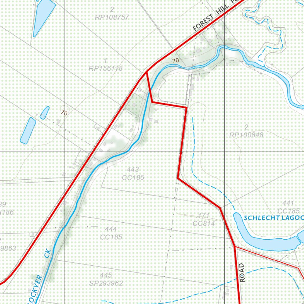Atkinsons Lagoon (9343-22) Map by Department of Resources | Avenza Maps