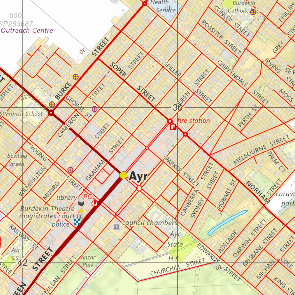 Ayr (8358-11) Map by Department of Resources | Avenza Maps