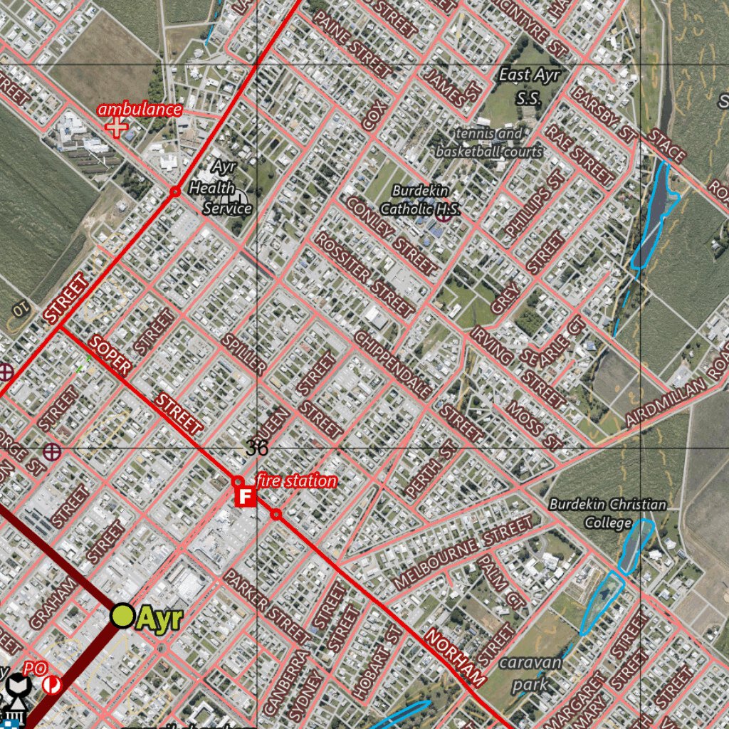 Ayr (8358-11i) Map by Department of Resources | Avenza Maps