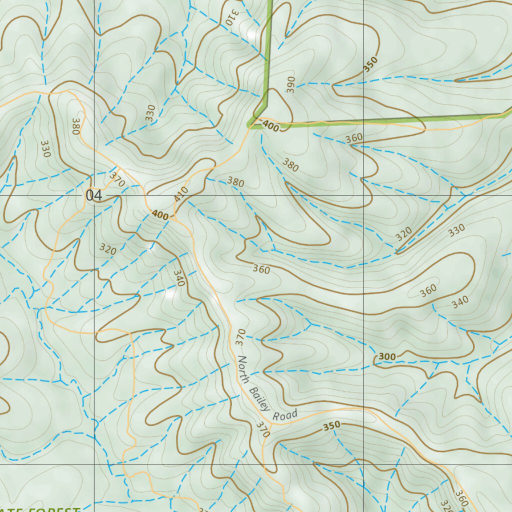 Bailey Creek (9148-33) Map by Department of Resources | Avenza Maps