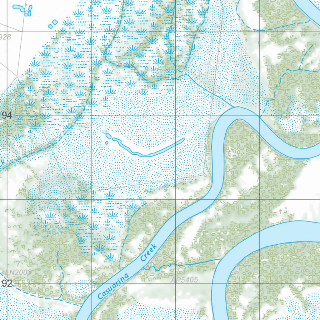 Bajool (9050-4) Map by Department of Resources | Avenza Maps