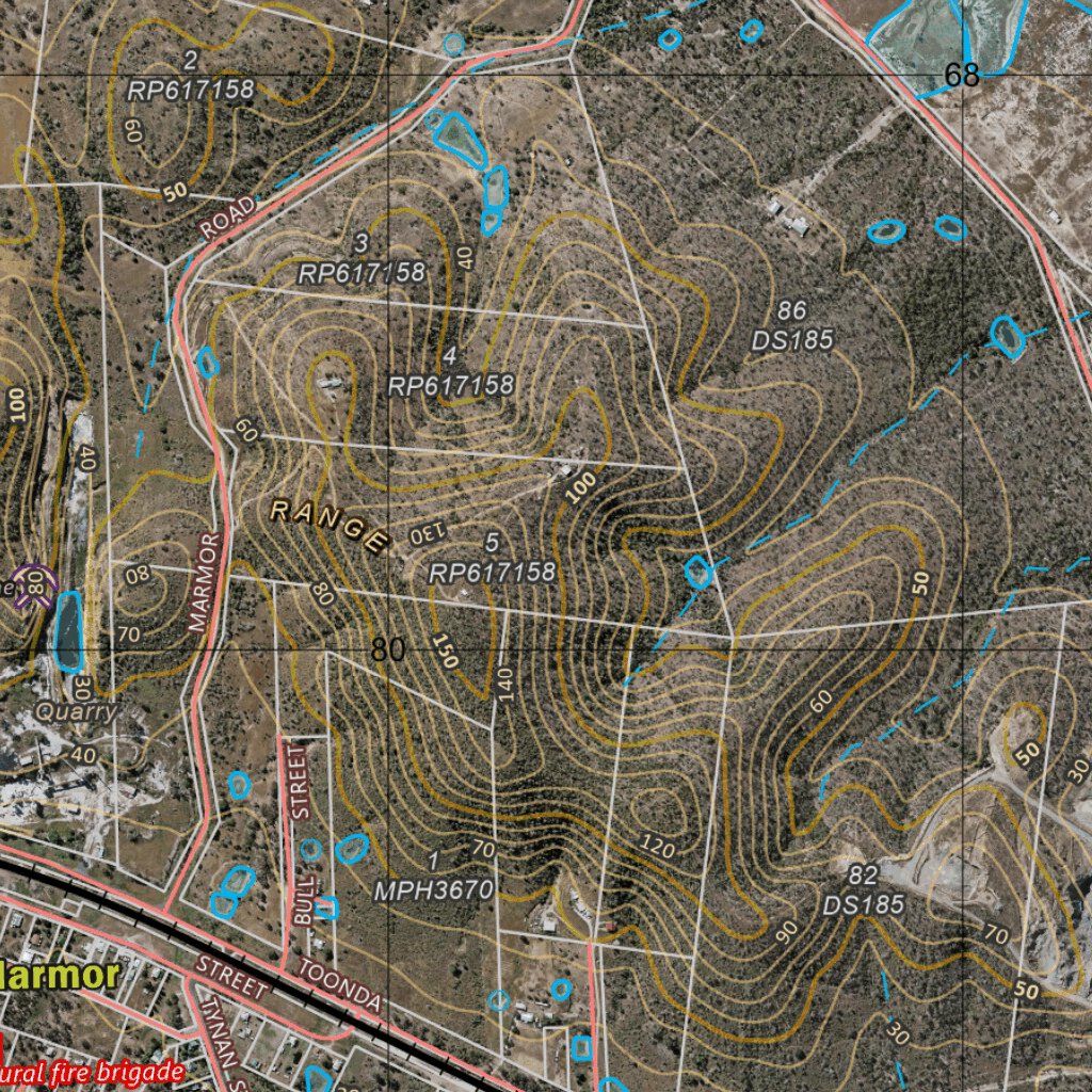 Bajool (9050-42i) Map by Department of Resources | Avenza Maps