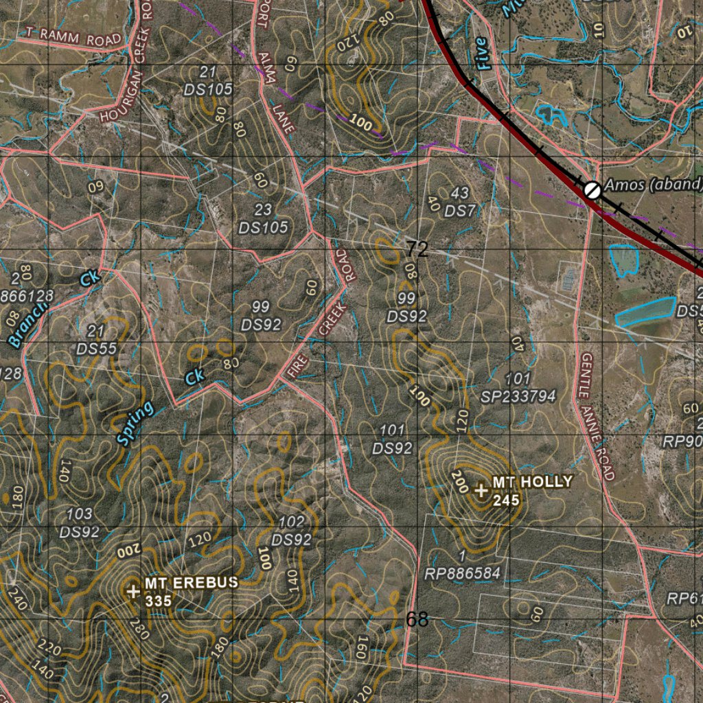 Bajool (9050i) Map by Department of Resources | Avenza Maps