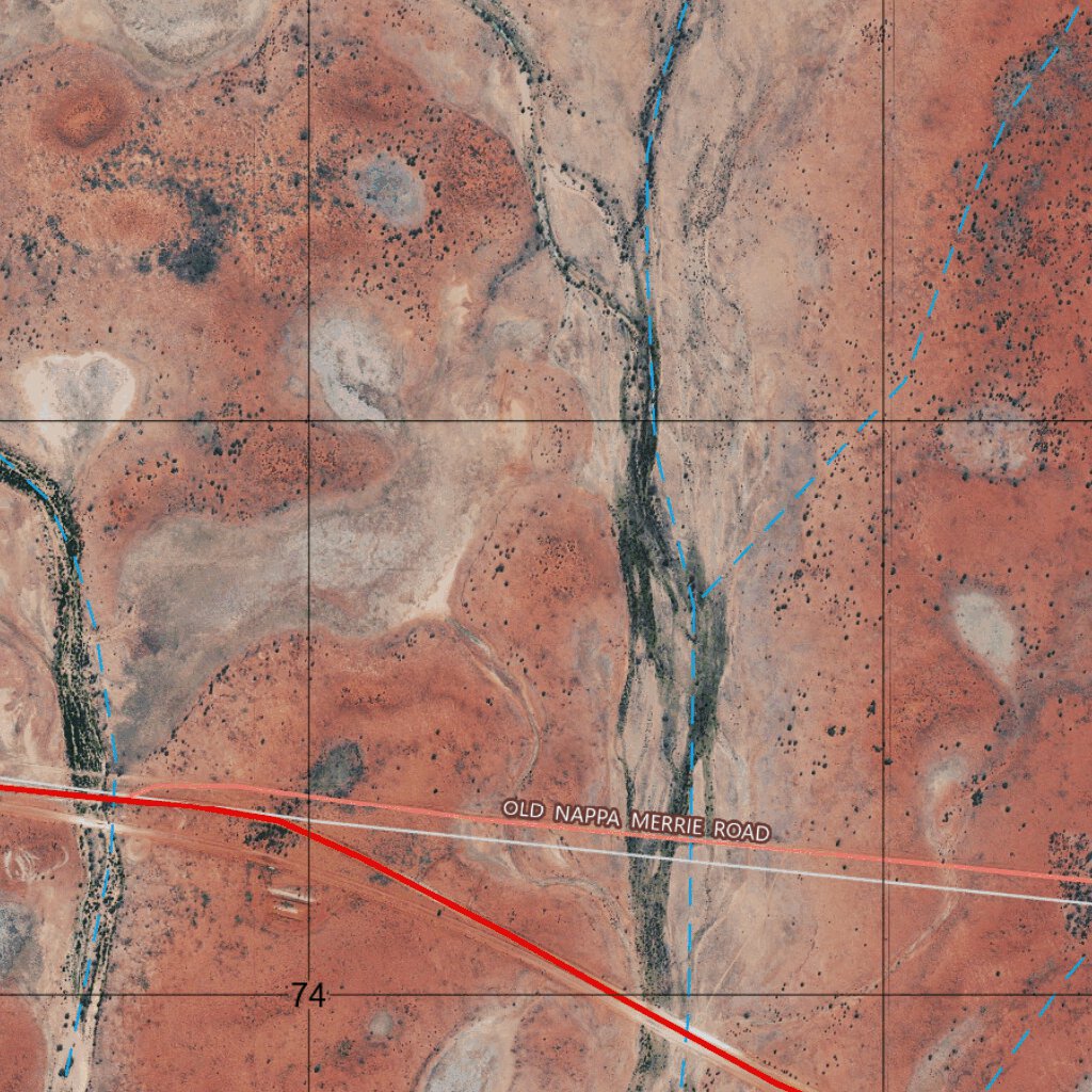 Ballera Creek (7243-31i) Map by Department of Resources | Avenza Maps