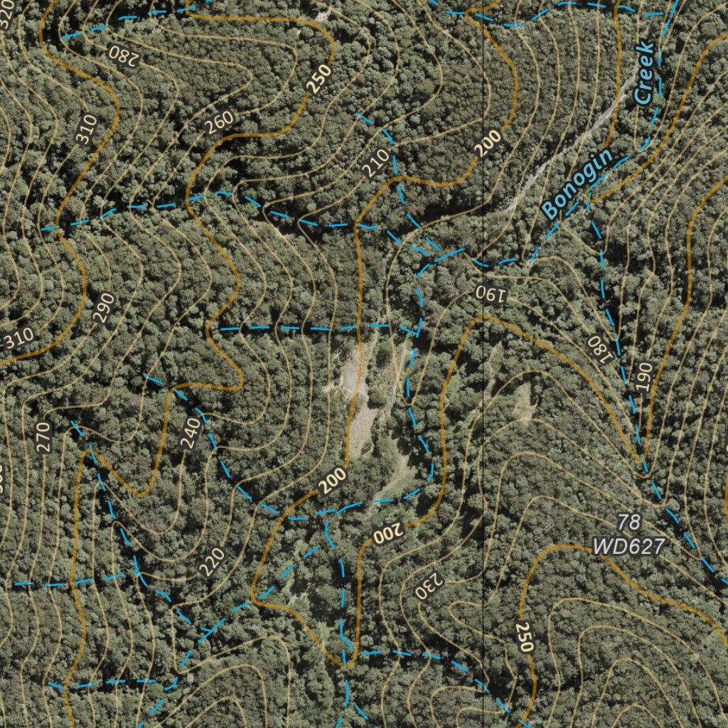 BALLY MOUNTAIN (9541-131i) Map by Department of Resources | Avenza Maps
