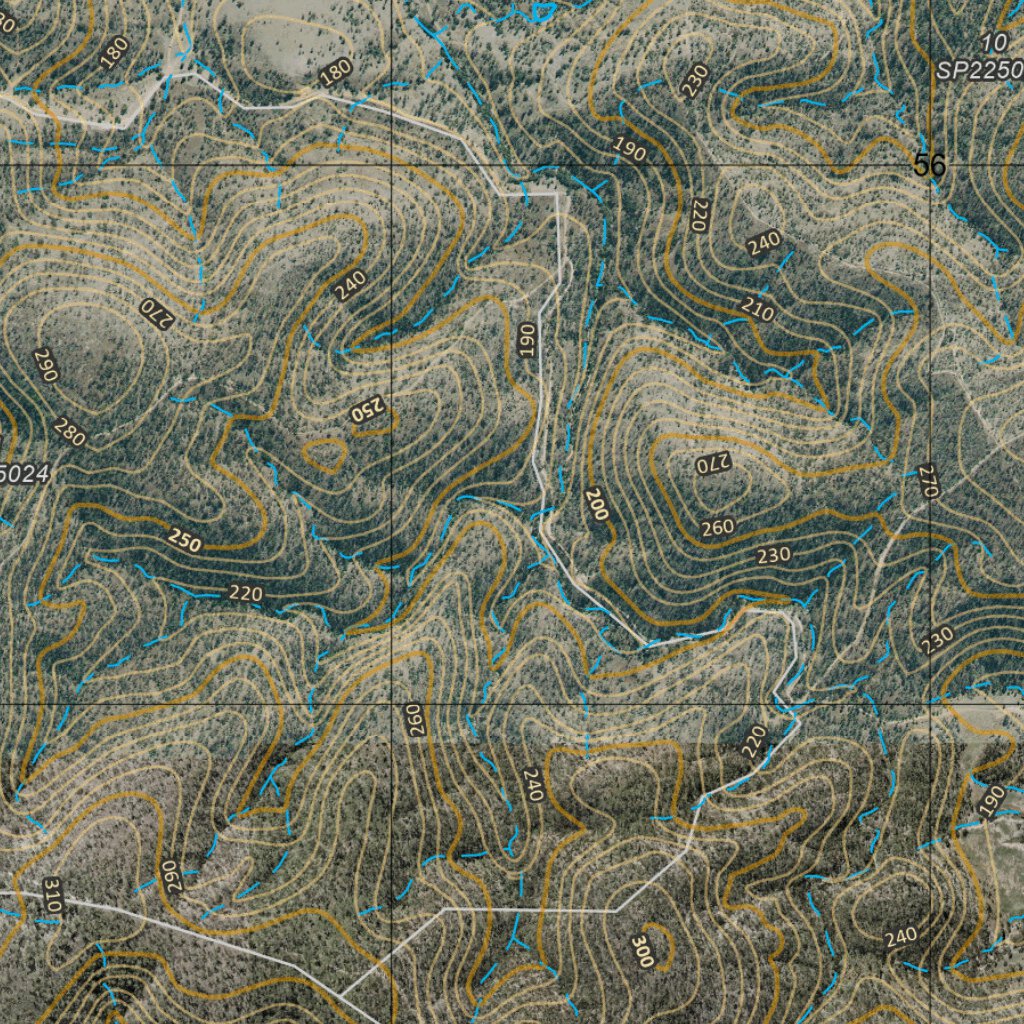 Ban Ban Springs (9246-13i) Map by Department of Resources | Avenza Maps