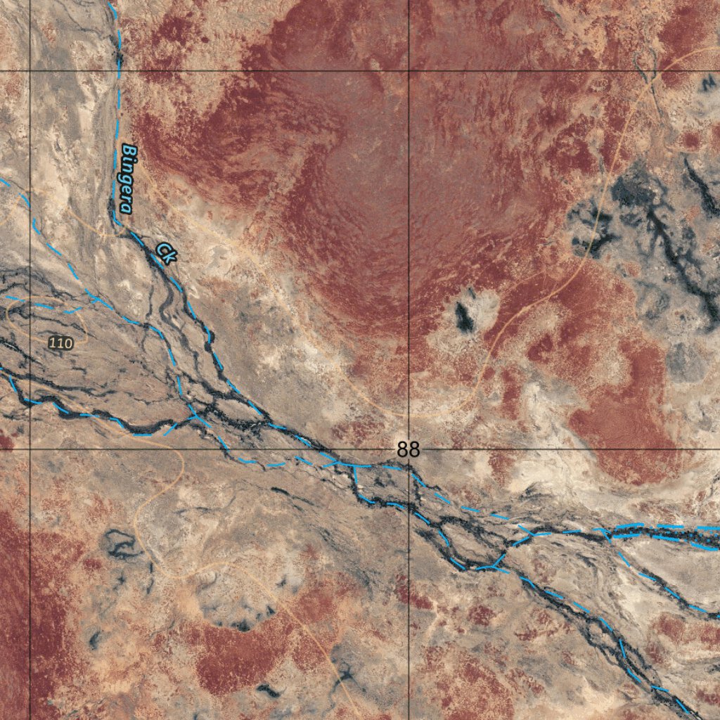 Barrington Peak (6650-11i) Map by Department of Resources | Avenza Maps