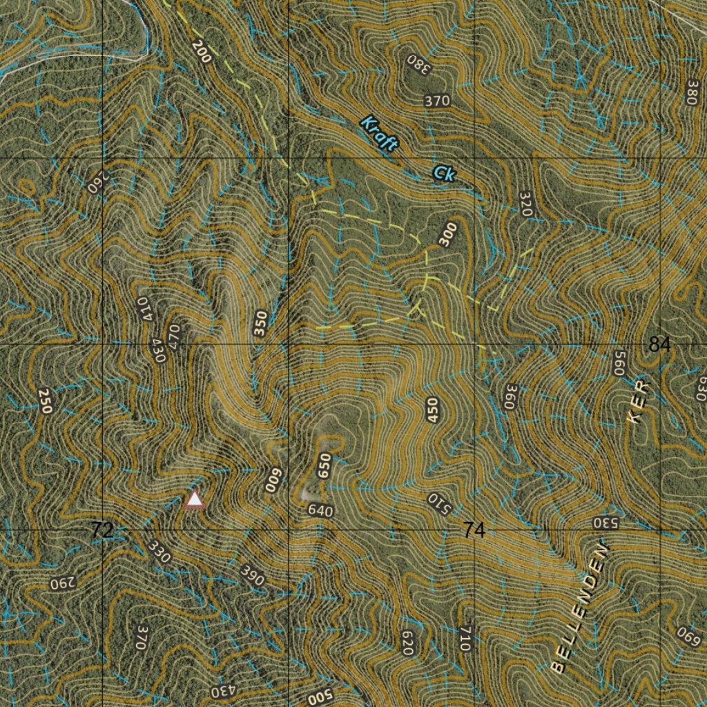 Bartle Frere (8063-2i) Map by Department of Resources | Avenza Maps