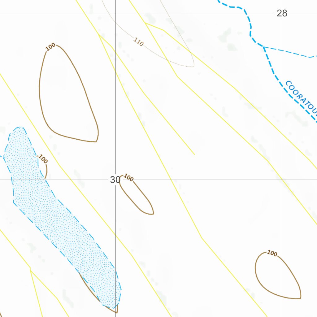Bedourie (6749-13) Map by Department of Resources | Avenza Maps