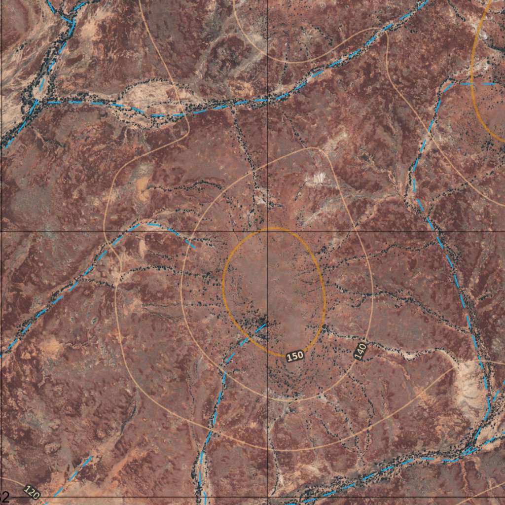 Bedourie (6749-14i) Map by Department of Resources | Avenza Maps