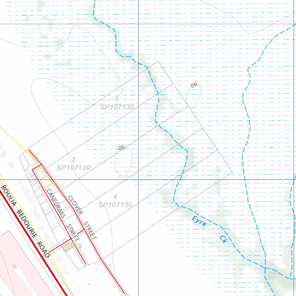 Bedourie (6749-21) Map by Department of Resources | Avenza Maps