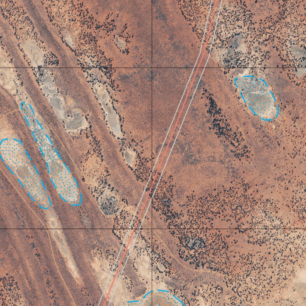 Bedourie (6749-43i) Map by Department of Resources | Avenza Maps