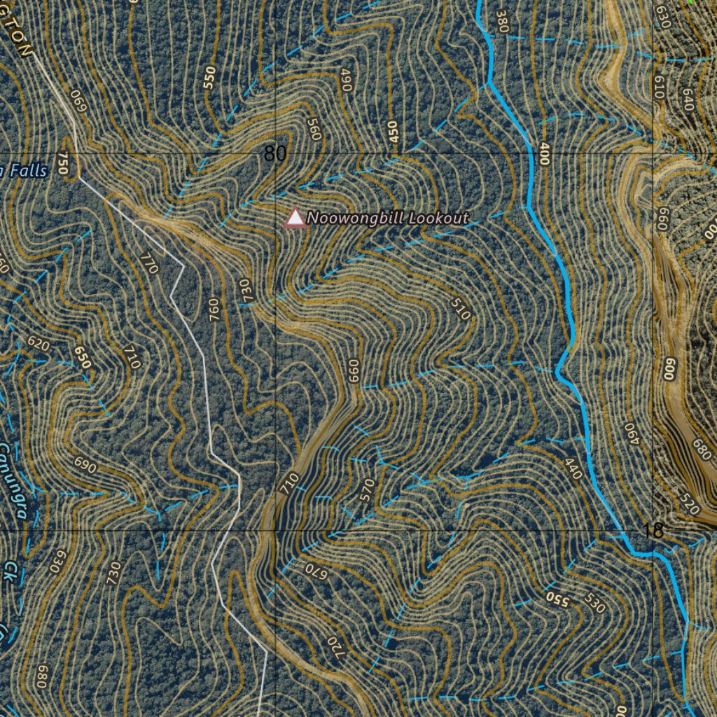 Beechmont (9541-42i) Map by Department of Resources | Avenza Maps
