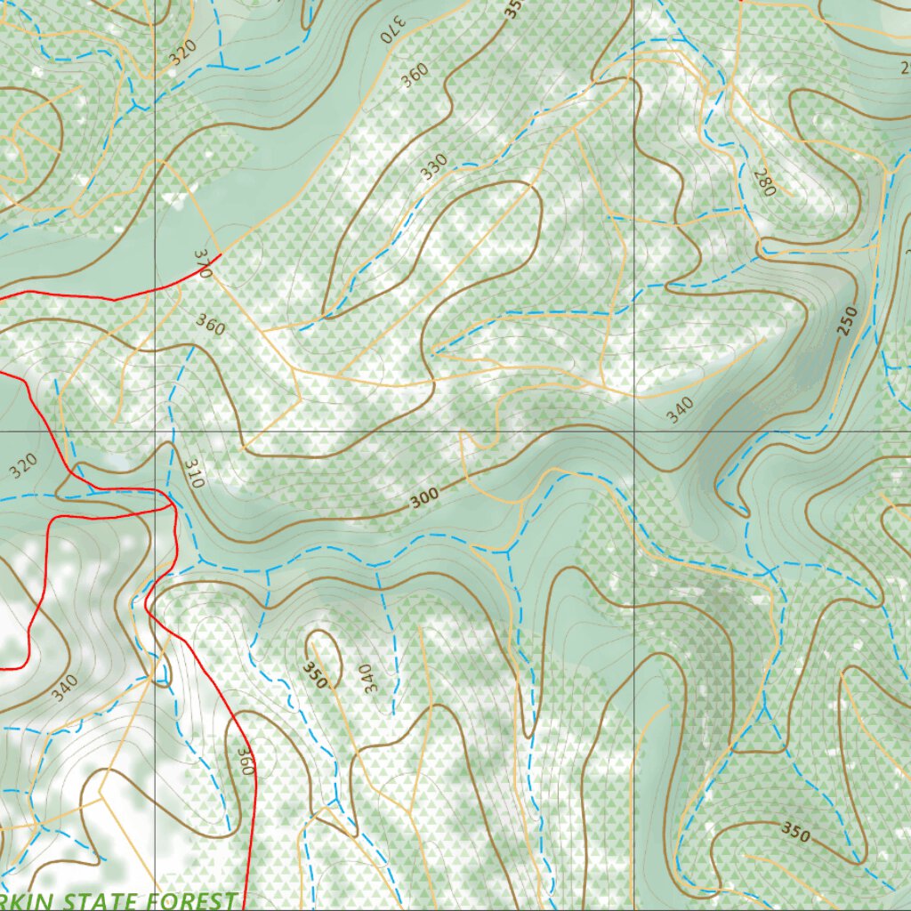 Benarkin (9344-32) Map by Department of Resources | Avenza Maps