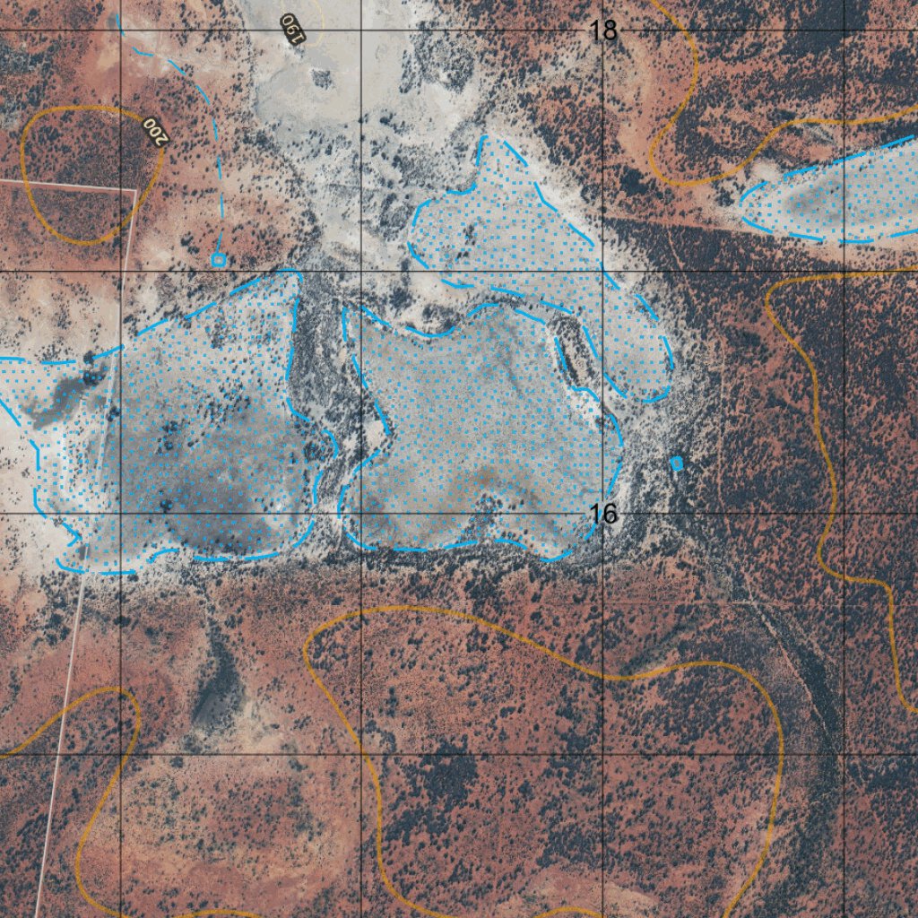 Bendena (8242-3i) Map by Department of Resources | Avenza Maps