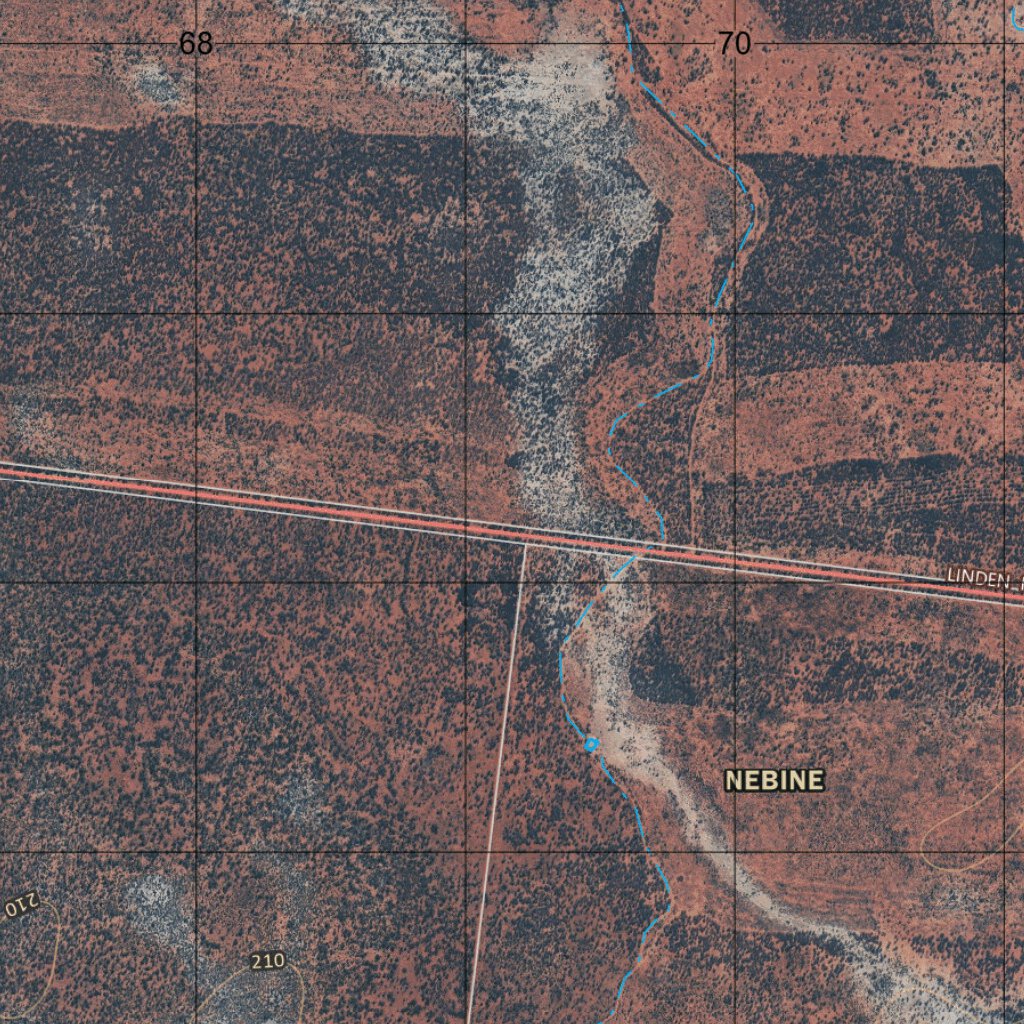 Bendena (8242-4i) Map by Department of Resources | Avenza Maps