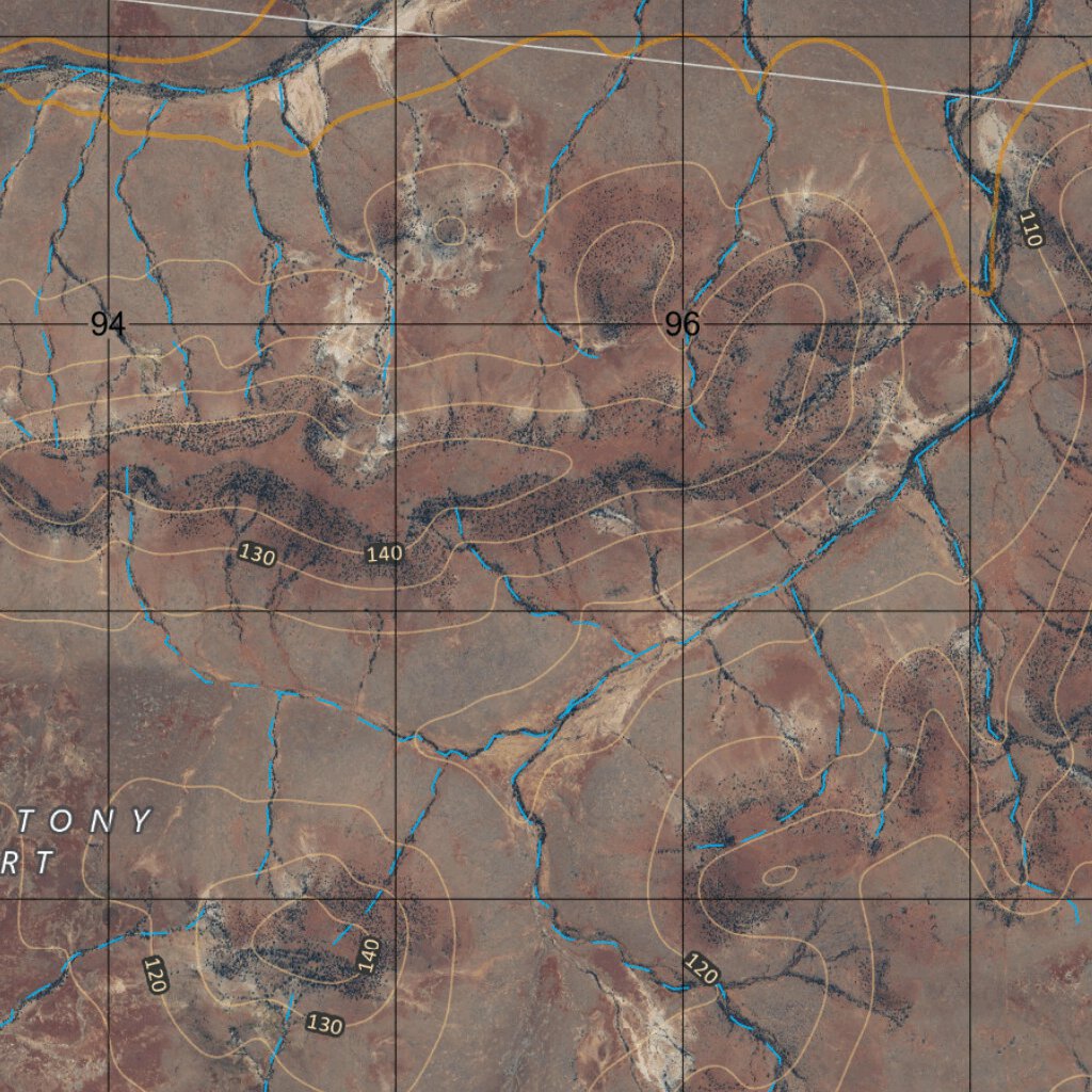 Betoota (7046-1i) Map by Department of Resources | Avenza Maps