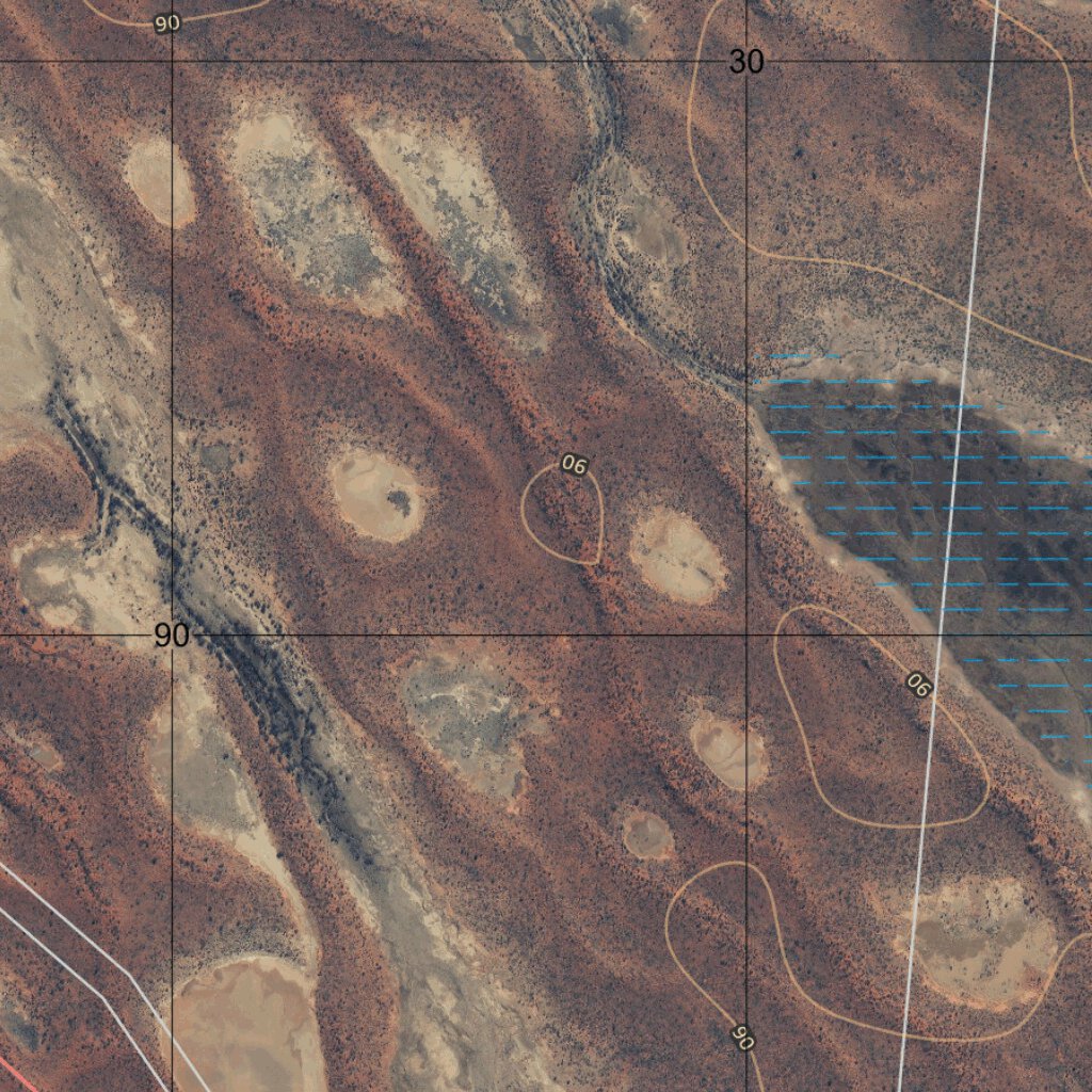 Betoota (7046-22i) Map by Department of Resources | Avenza Maps
