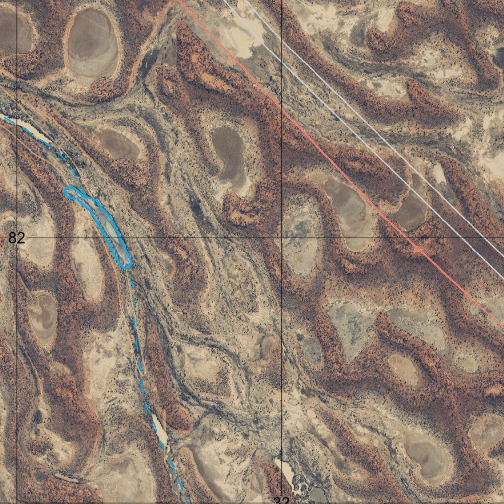 Betoota (7046-23i) Map by Department of Resources | Avenza Maps