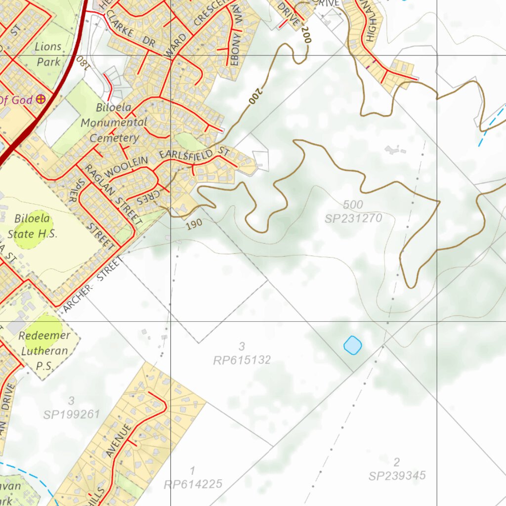 Biloela (9049-33) Map by Department of Resources | Avenza Maps