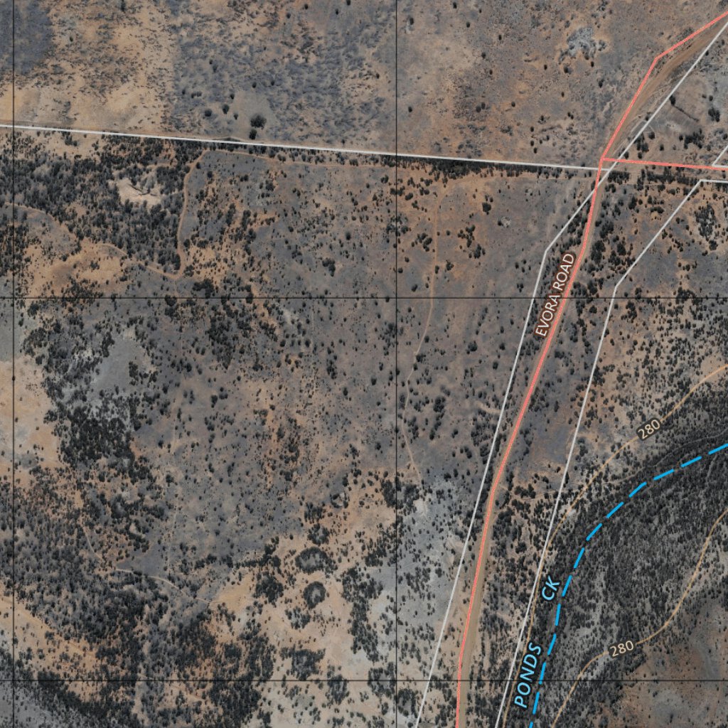 Blackall (7949-21i) Map by Department of Resources | Avenza Maps